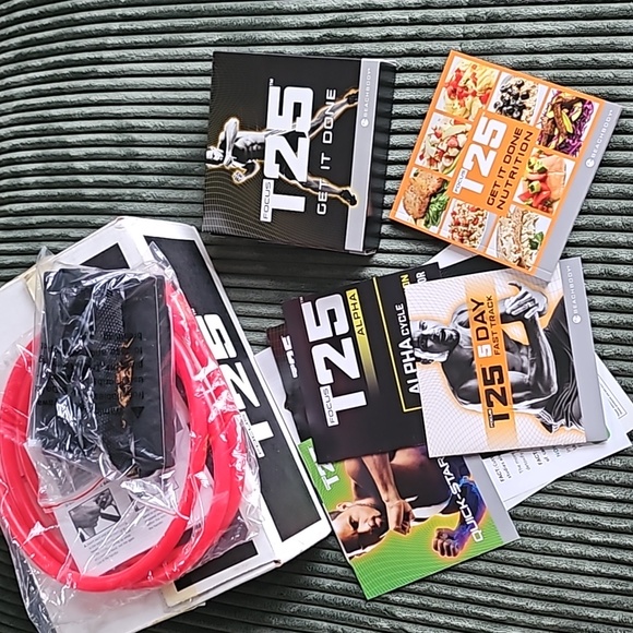 Beachbody | Other | Beachbody Focus T25 Dvds Guides Bands Set | Poshmark
